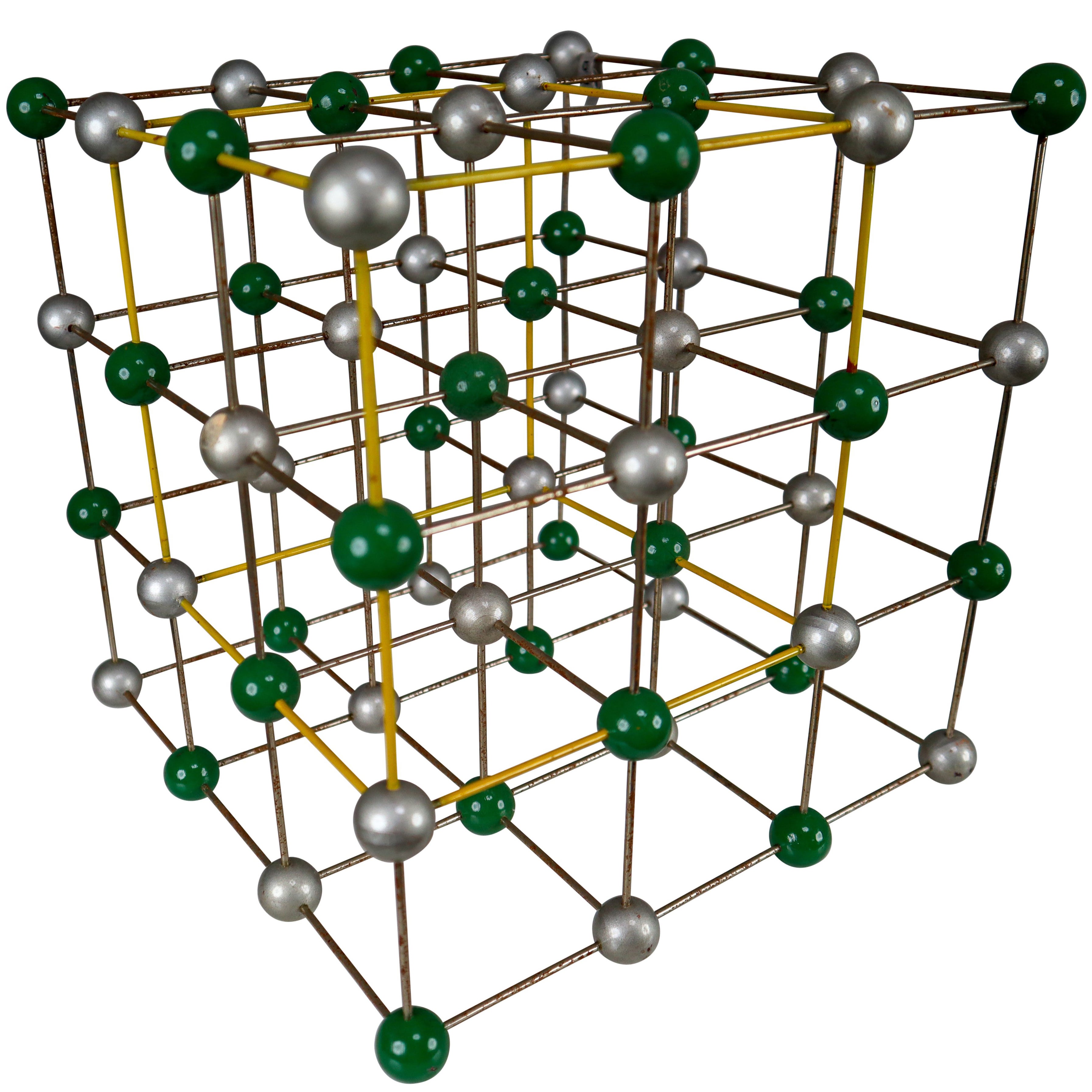 Vintage Ball and Stick Molecular Model of Benzene For Sale at 1stDibs