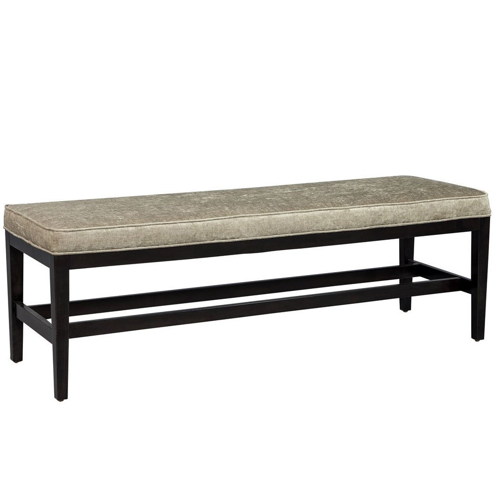 Custom Modern Upholstered Bench For Sale at 1stDibs