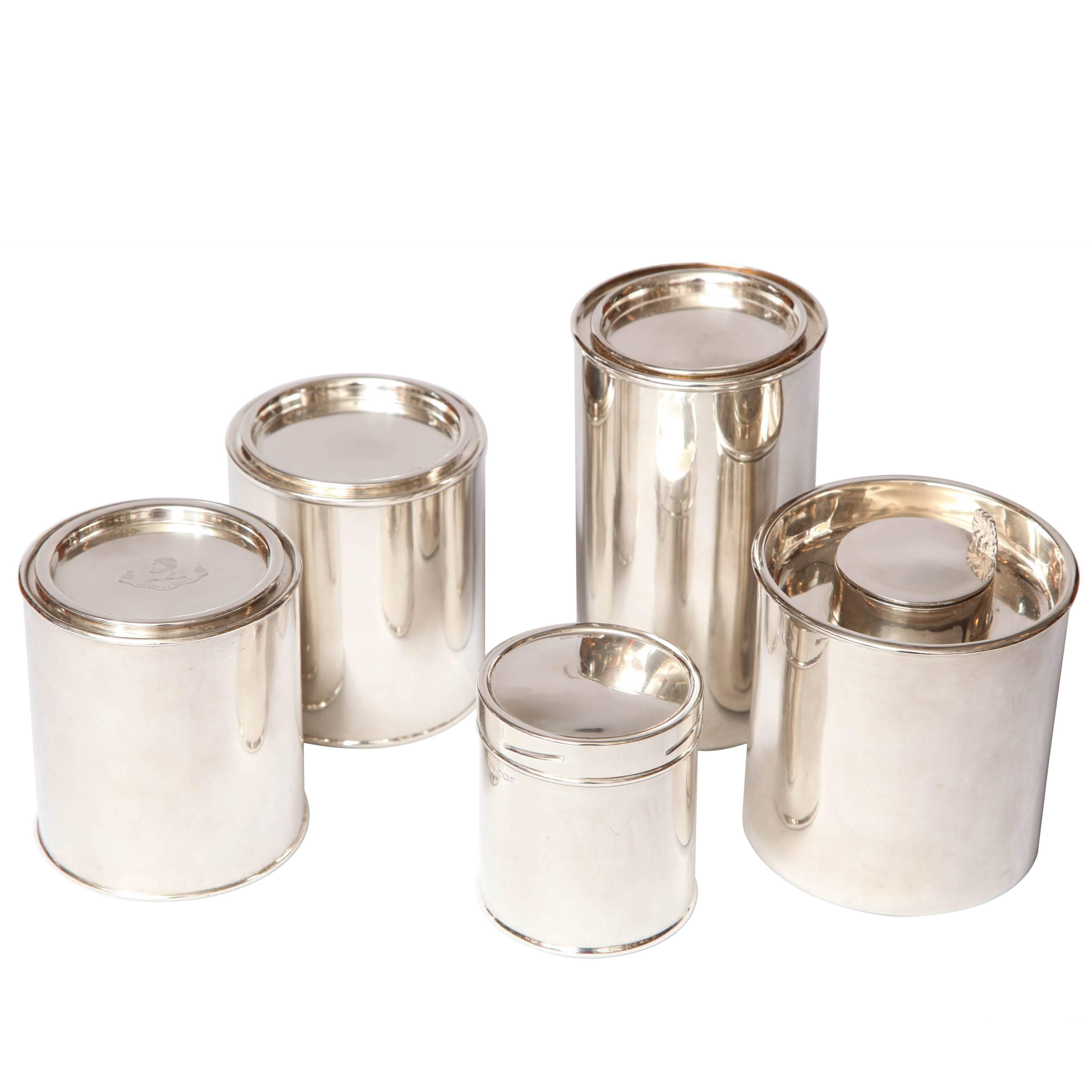 Sterling Silver Tobacco Tins at 1stDibs | designer tobacco tins