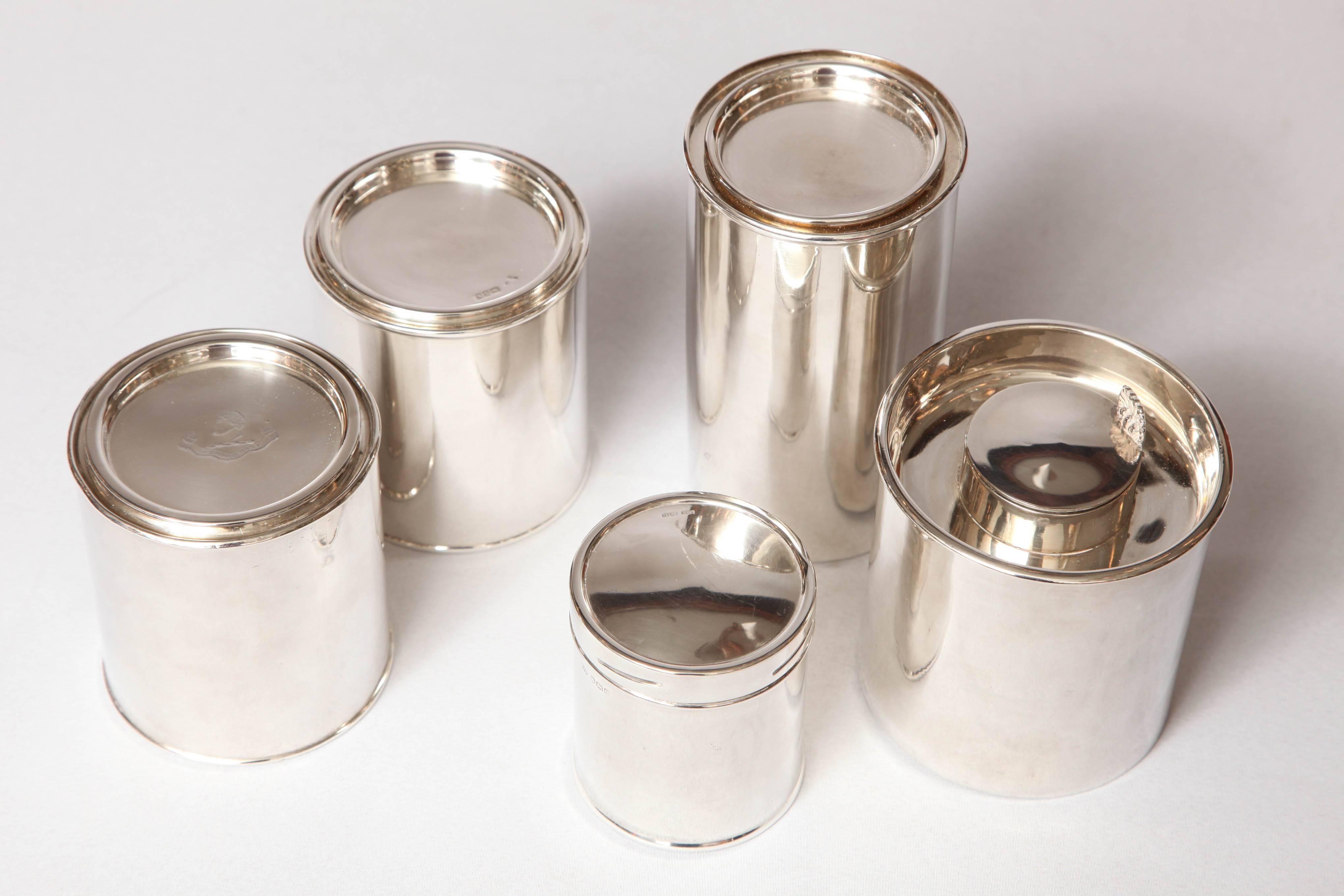 Sterling Silver Tobacco Tins at 1stDibs | designer tobacco tins