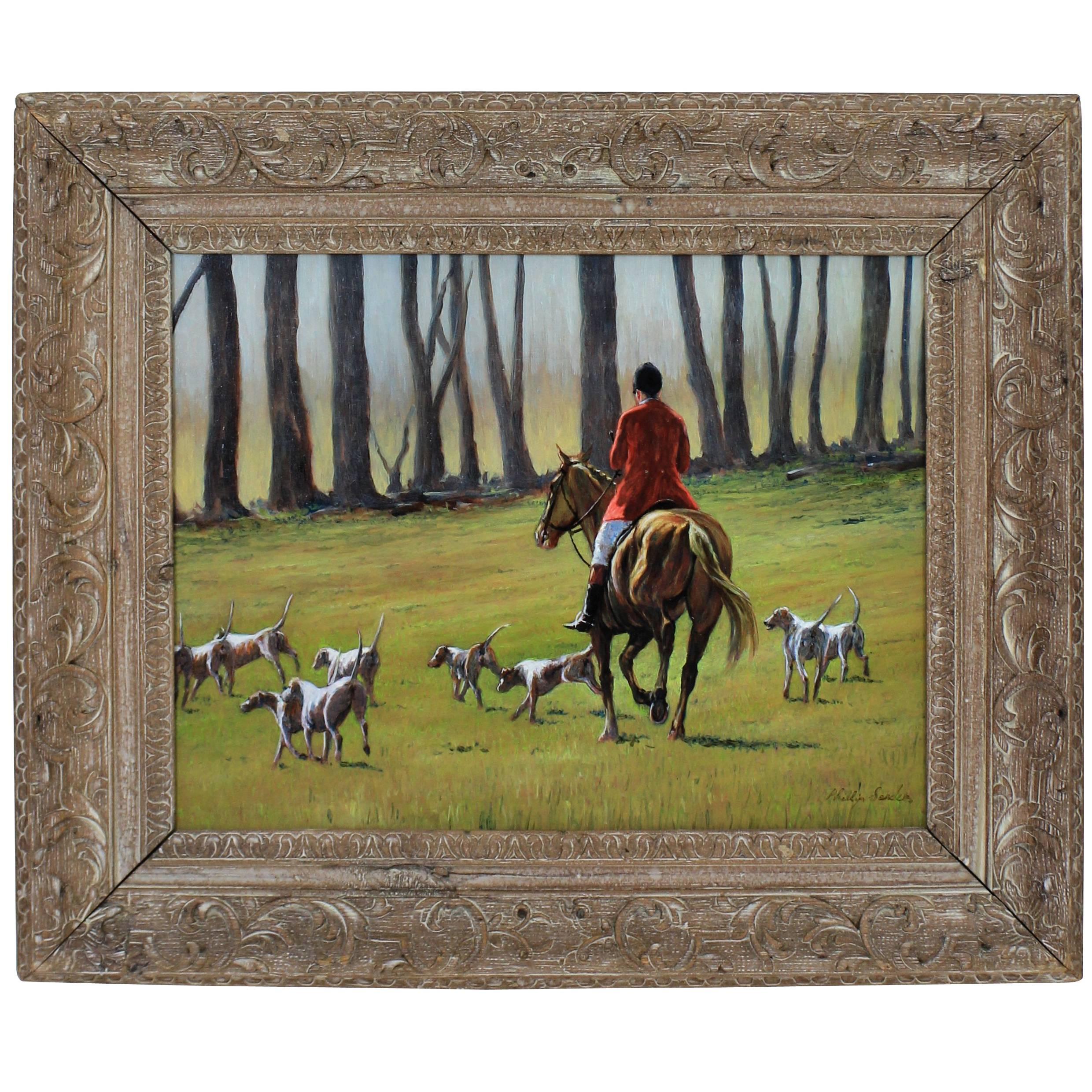 Antique Hunt Paintings - 23 For Sale on 1stDibs