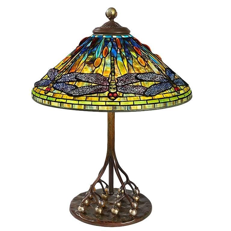Tiffany Studios "Dragonfly" Table Lamp at 1stdibs