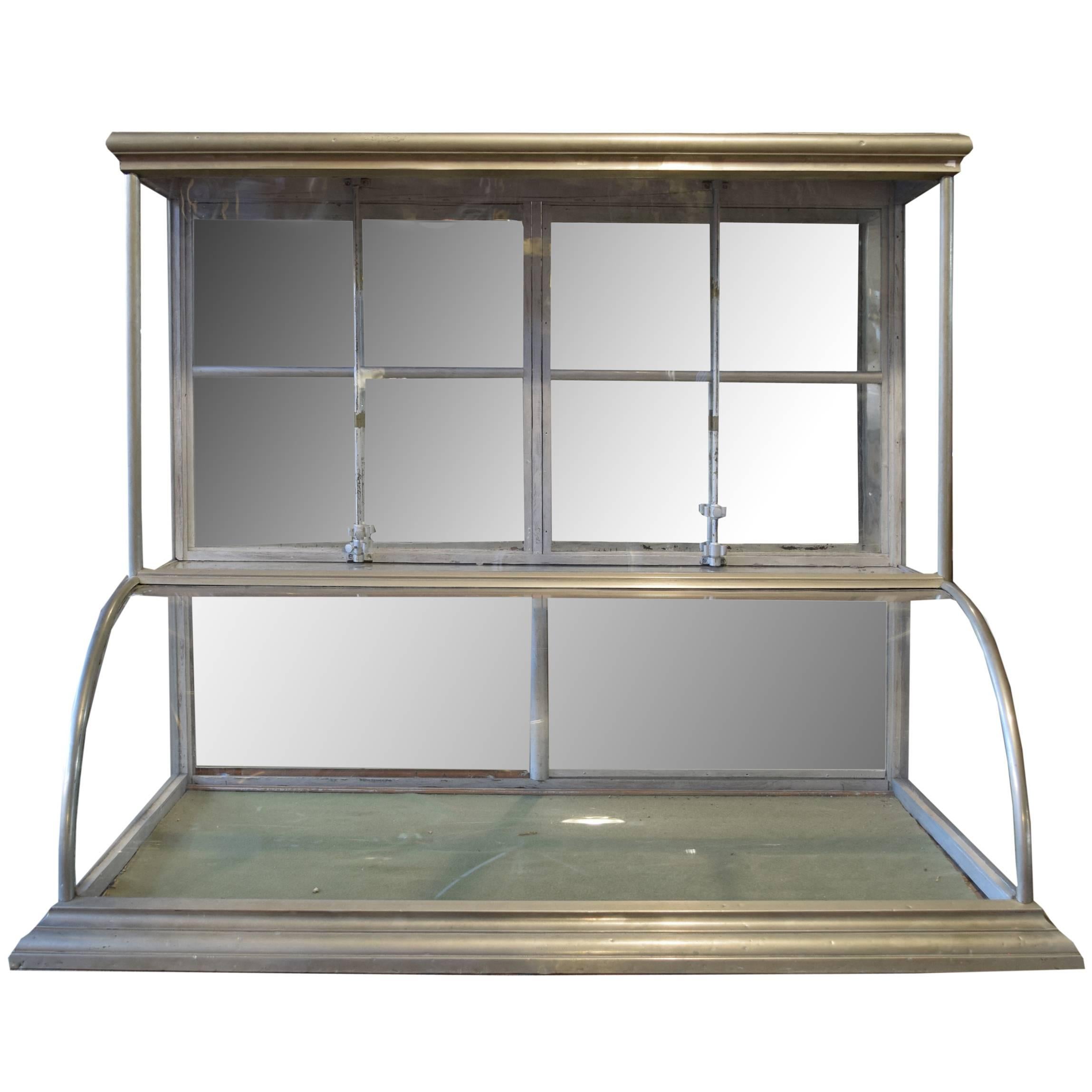German Silver Display Case at 1stDibs