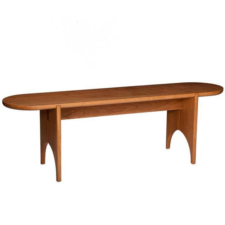 Stillmade Solid Cherry Craftsman Bench For Sale at 1stDibs
