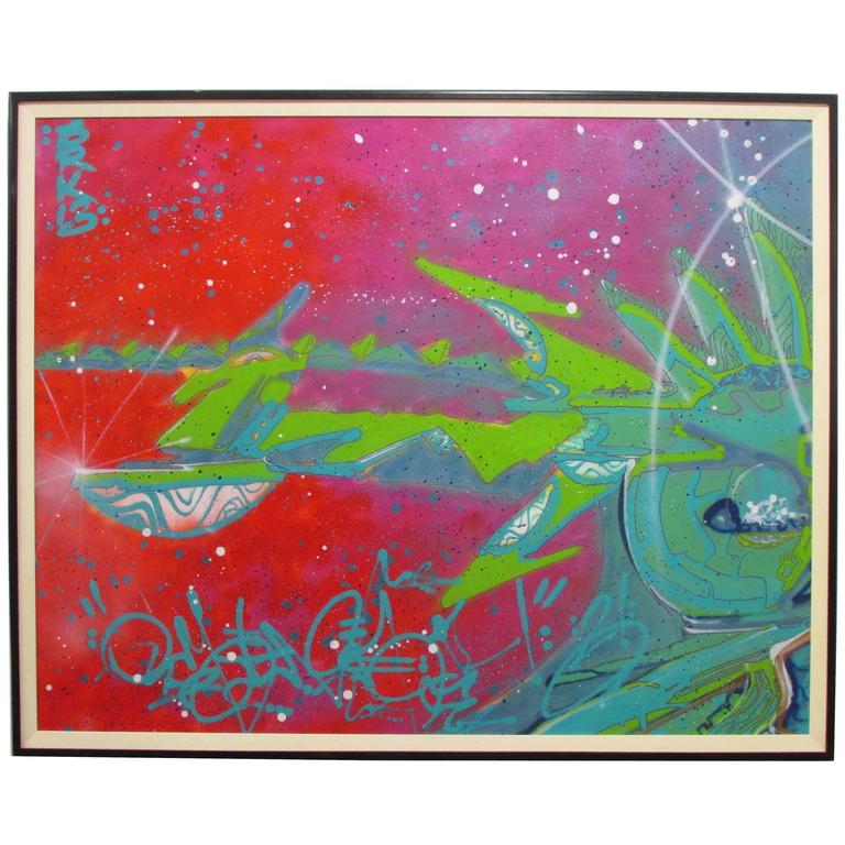 Graffiti Painting by Kool Koor at 1stDibs