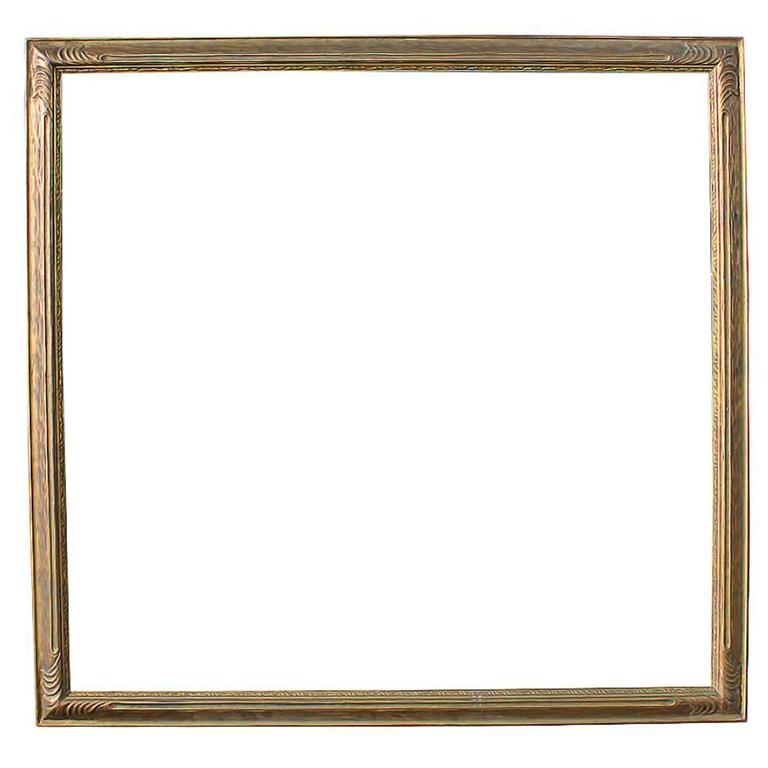 Large Carved Impressionist Frame, Attributed to Newcomb Macklin at 1stDibs
