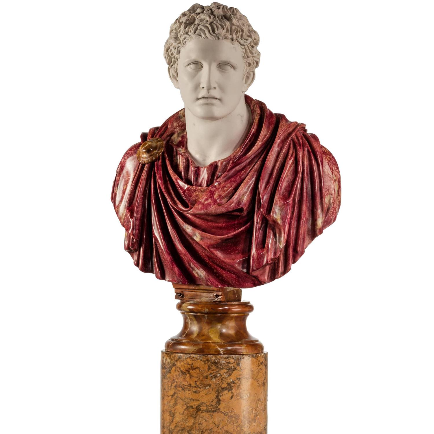 Bust of a Roman Politician Marcus Antonius For Sale at 1stdibs