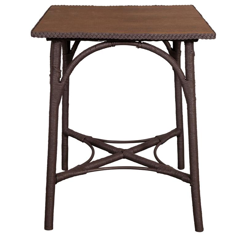 Lloyd Loom Table at 1stDibs