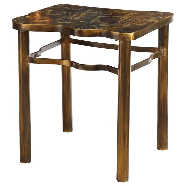 Philip and Kelvin LaVerne Side Table For Sale at 1stDibs