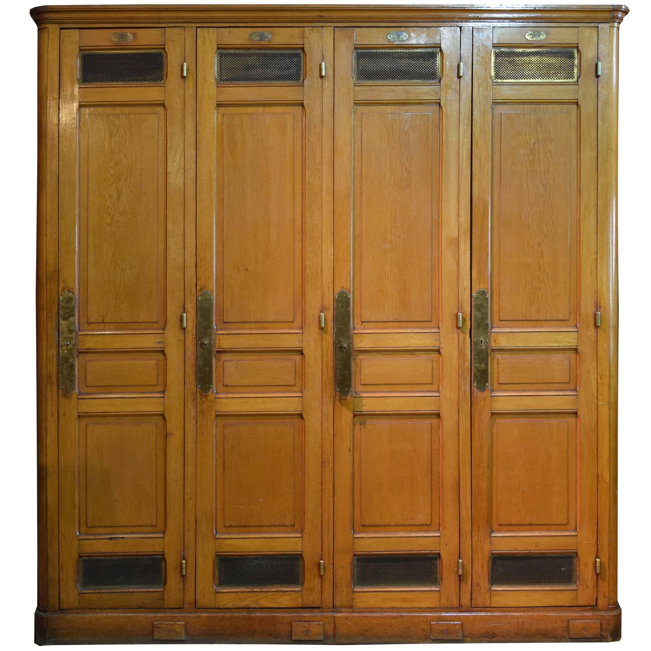 Set of Lockers from the Bank of France at 1stDibs | bank of lockers