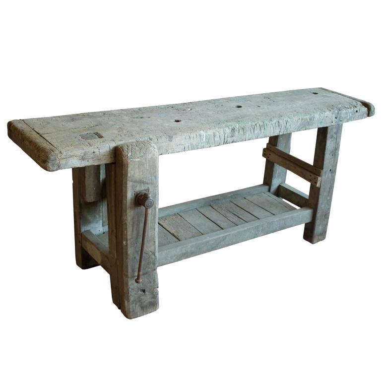 Antique French Workbench at 1stDibs