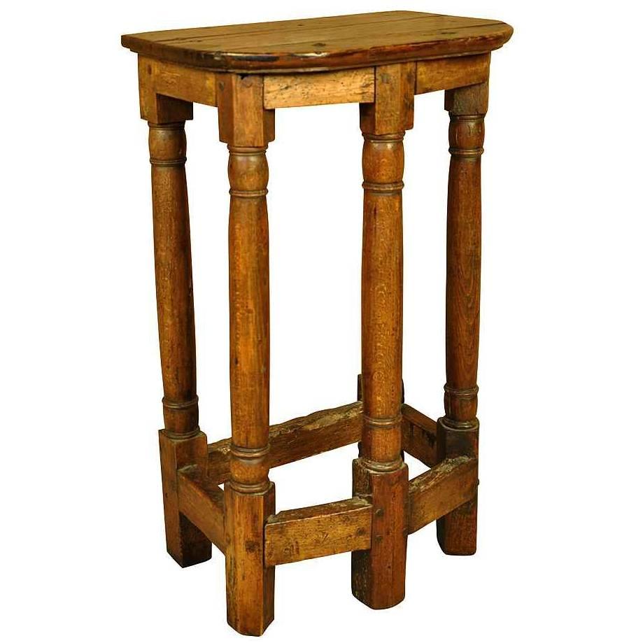 French 17th Century "Table De Chantre" Side Table at 1stDibs