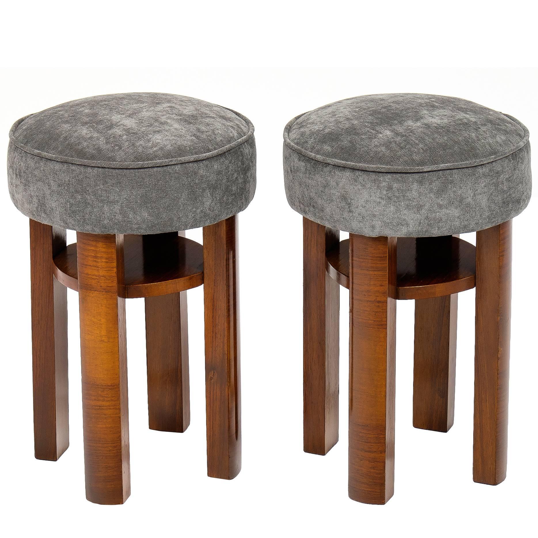 Italian Mid-Century Modern Stools at 1stDibs