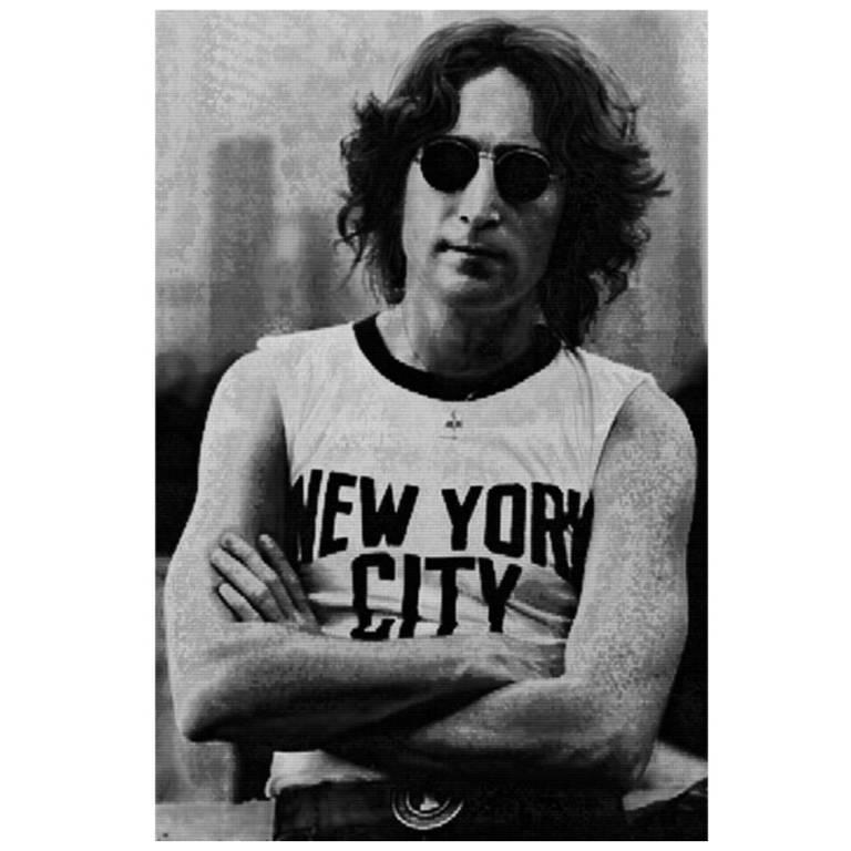 John Lennon vs. Elvis, after Gruen, 2009 by Alex Guofeng Cao at 1stDibs