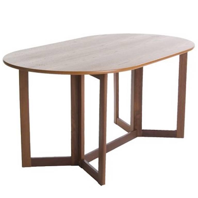 Danish Modern Gateleg Table at 1stDibs
