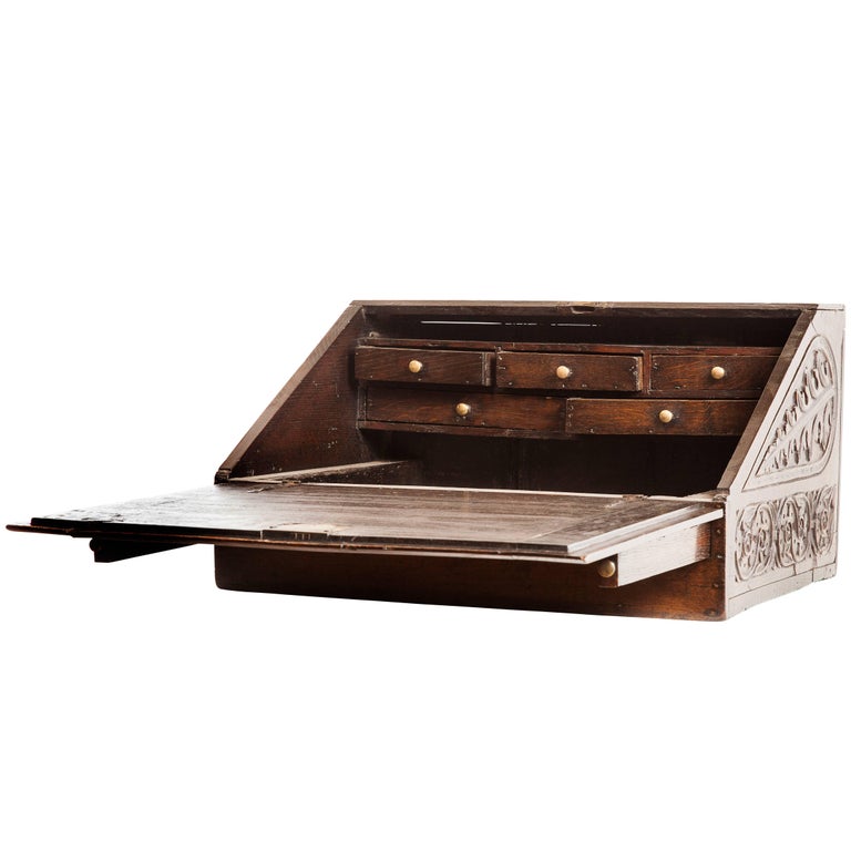 19th Century English Writing Slope For Sale at 1stDibs