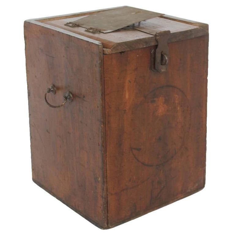 Wooden Ballot Box