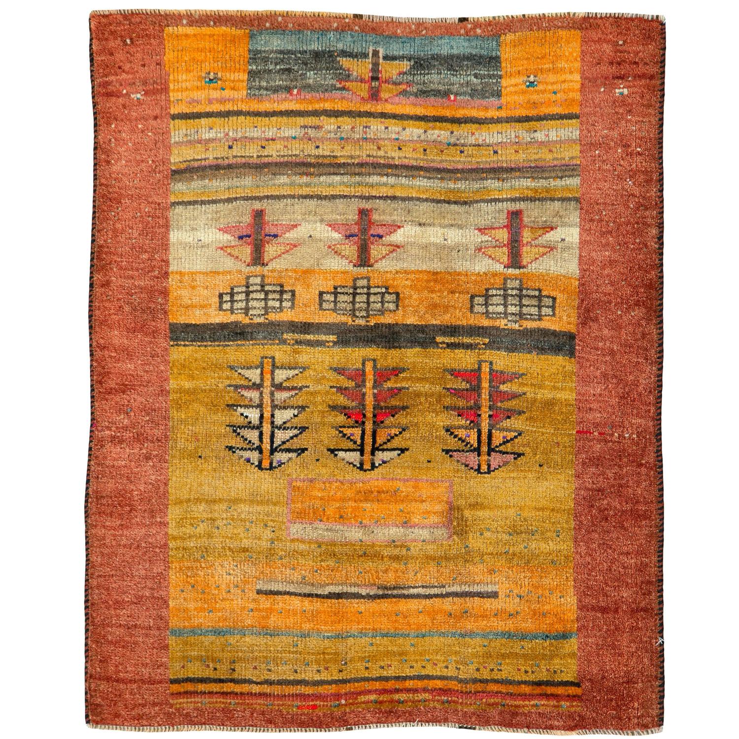 Antique Persian Gabbeh Rug For Sale at 1stdibs