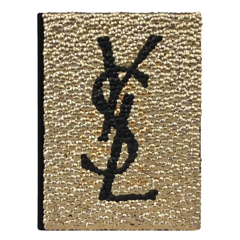 Brass Adorned Yves Saint Laurent Fashion Book by Brian Stanziale at ...