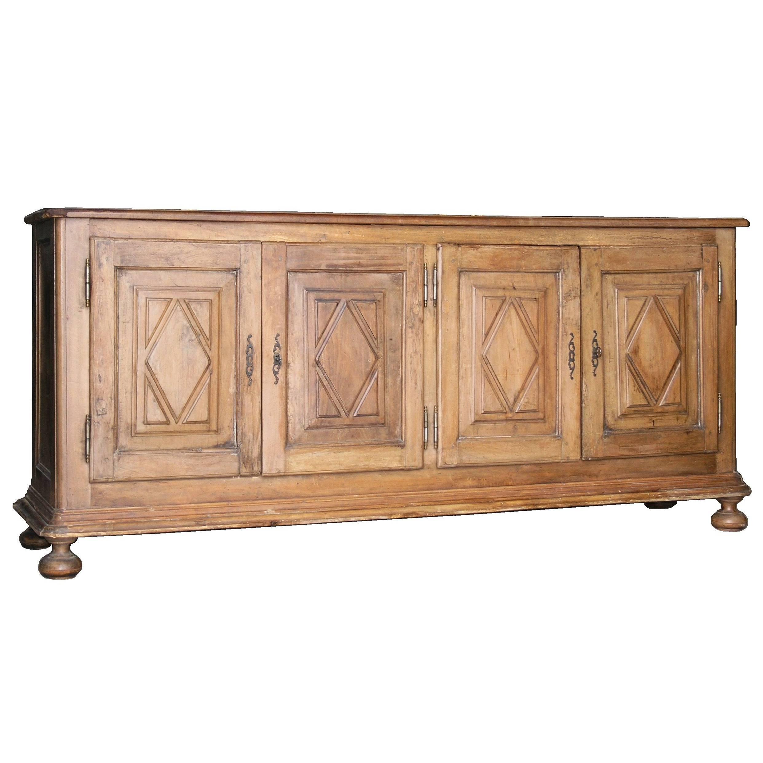 18th Century Four-Door Walnut Enfilade at 1stDibs