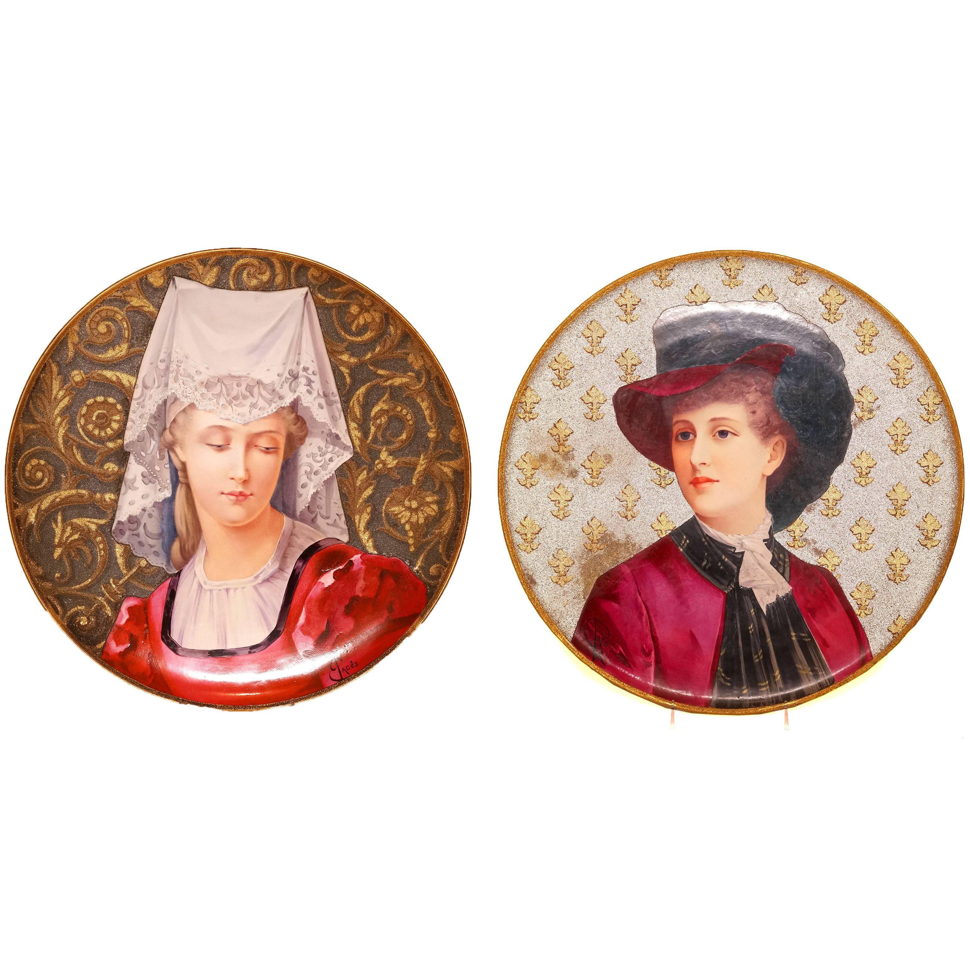 Collection of Approx. 200 French Hand Painted Textile Designs at 1stDibs