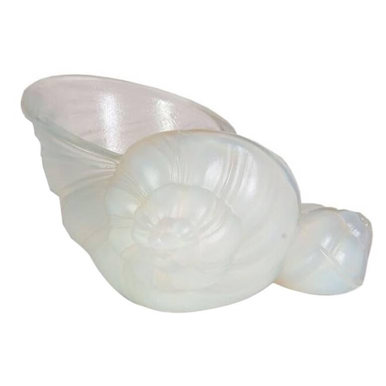 Vintage Sabino Art Glass Seashell at 1stDibs
