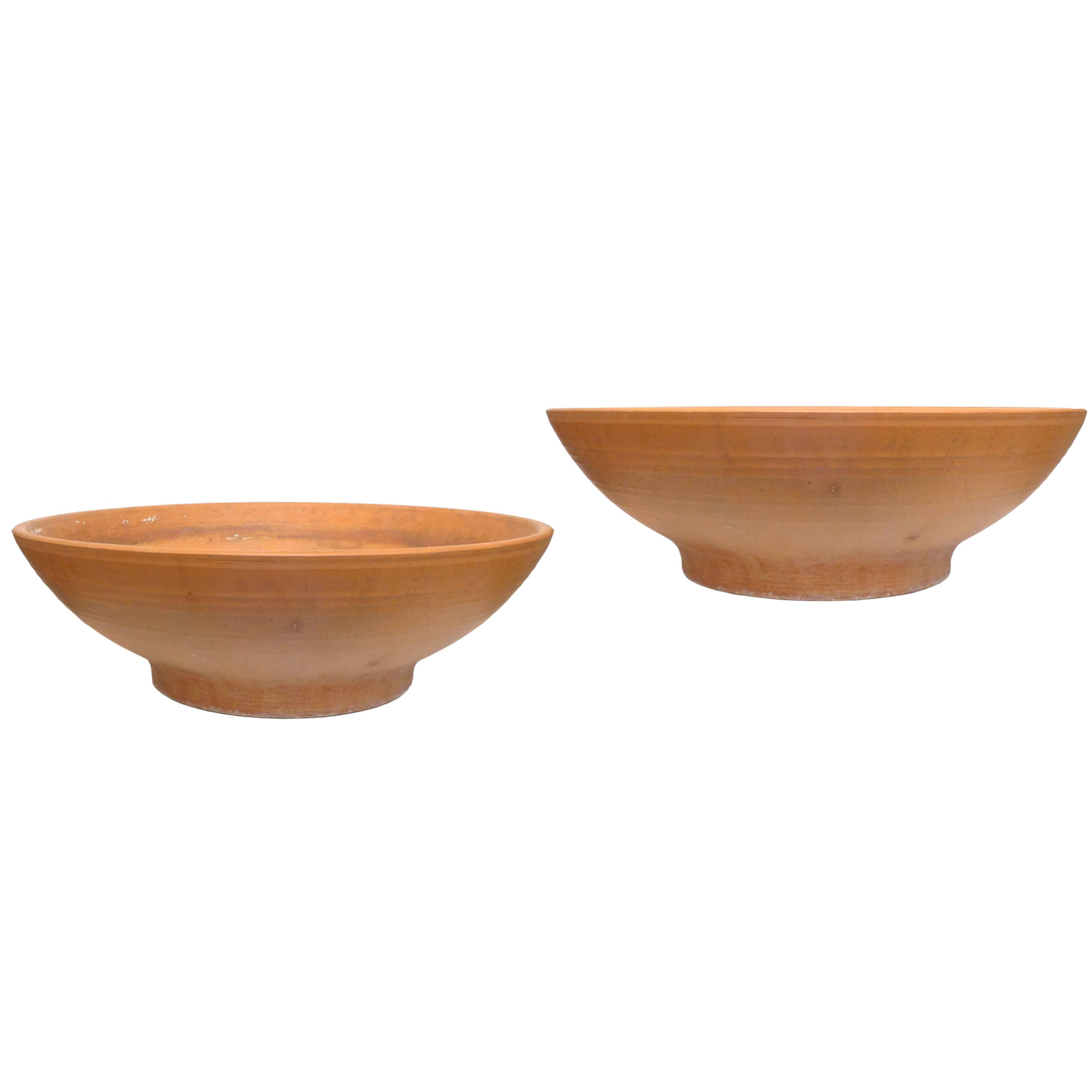 Pair of Italian Terracotta Planters by Silma at 1stDibs | silma ...