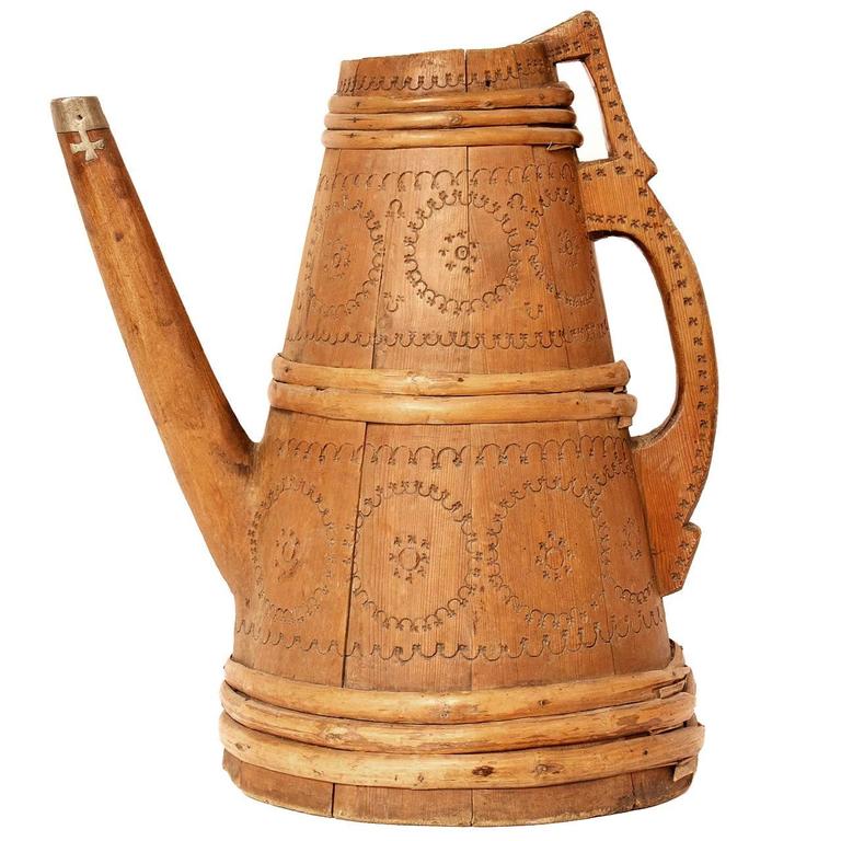 18th Century Norwegian Beer Tankard For Sale at 1stDibs