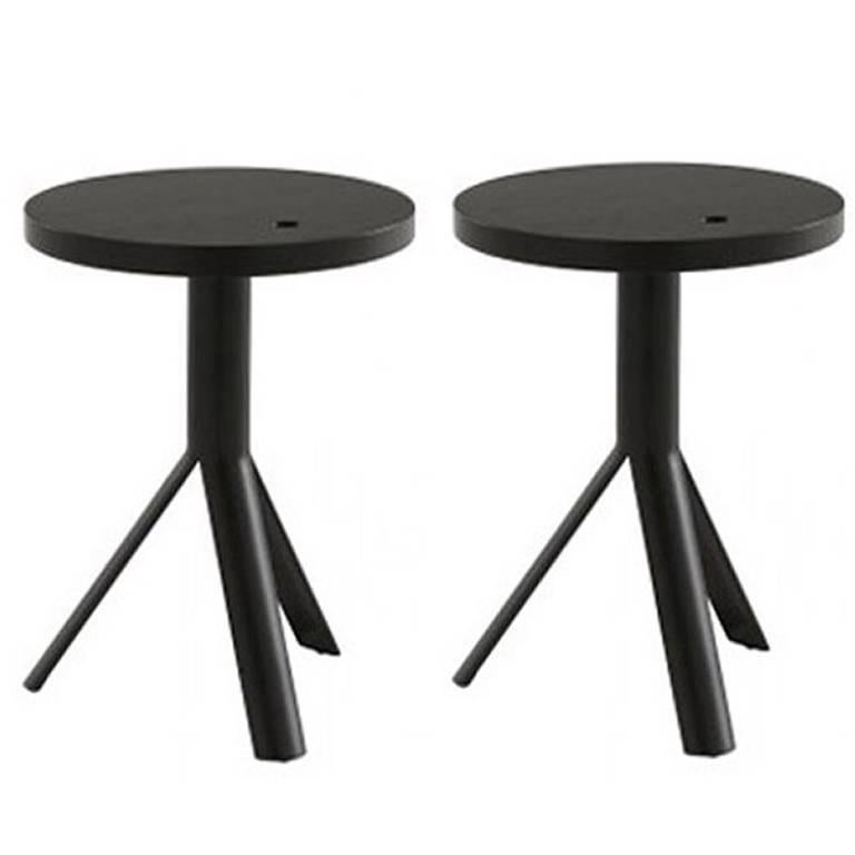 Pair of Two Ligne Roset Ike Adjustable Stools by Studio Dreimann ...