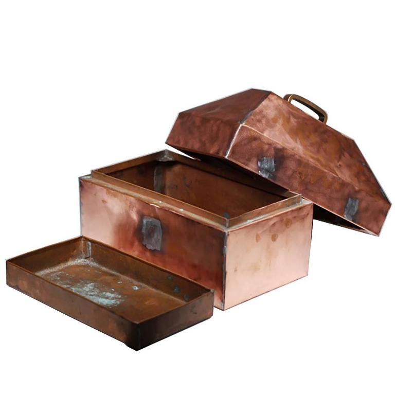 Early 20th Century Copper Case For Sale at 1stDibs