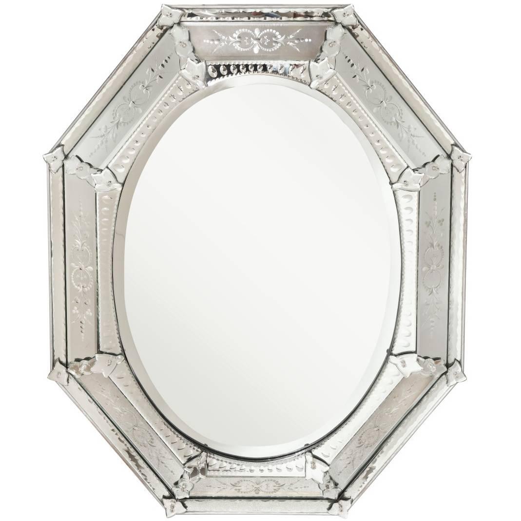 An Octagonal Venetian Mirror at 1stDibs