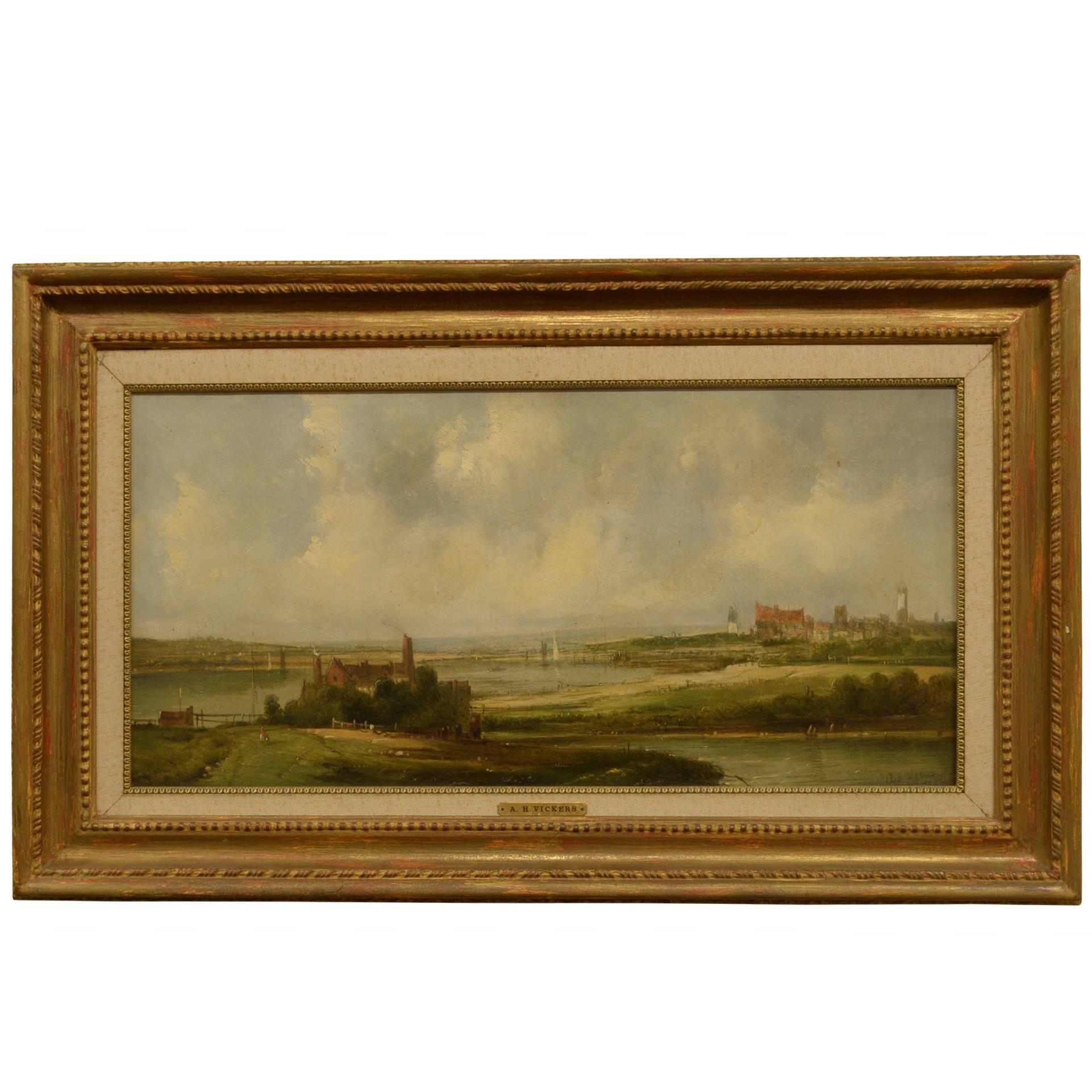 A H Vickers Oil Painting - 2 For Sale on 1stDibs | alfred vickers ...