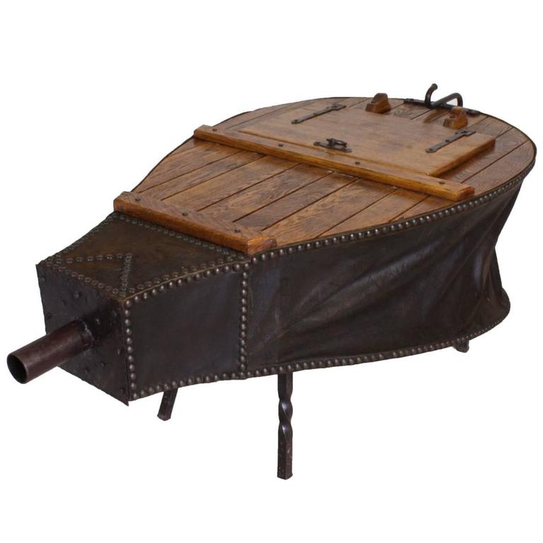 Re-Purposed European Bellows Coffee Table at 1stDibs