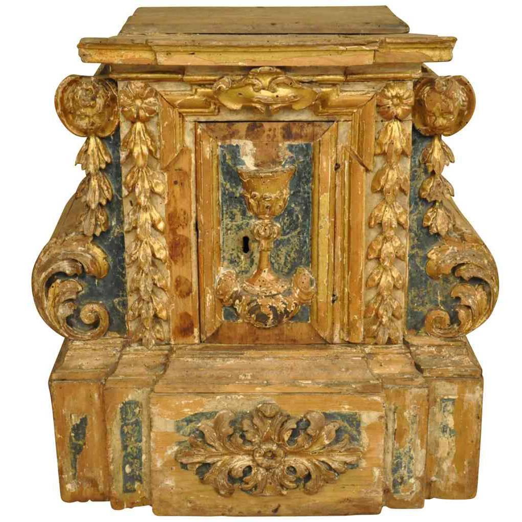 Italian 17th Century Baroque Tabernacle at 1stDibs