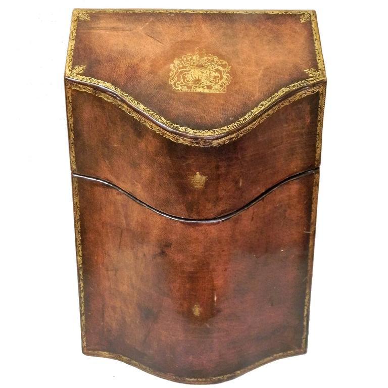 Leather Box by Maitland Smith, Mid-20th Century at 1stDibs