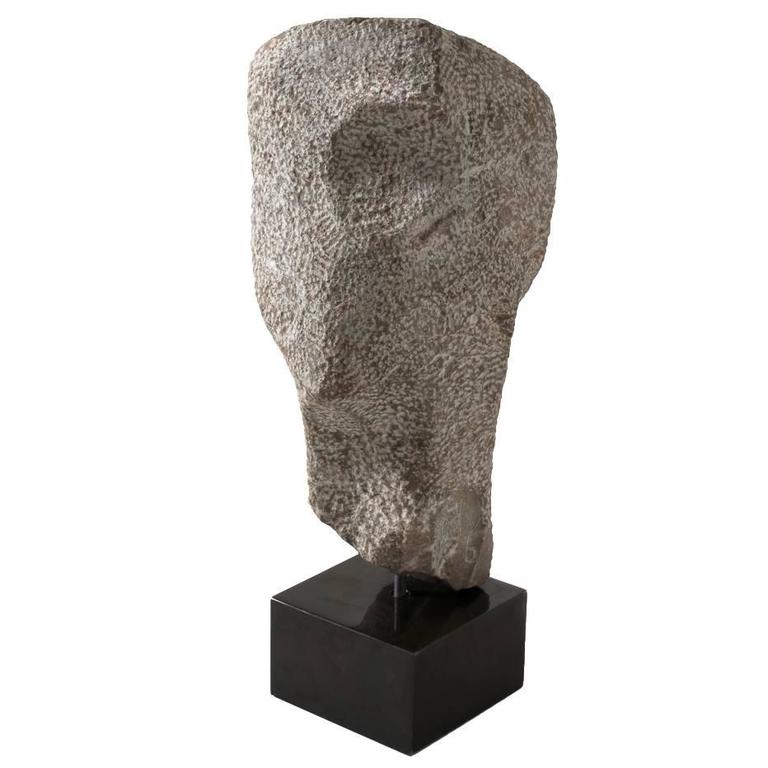 Abstract ‘Head’ Sculpture in Natural Stone at 1stDibs | natural stone ...