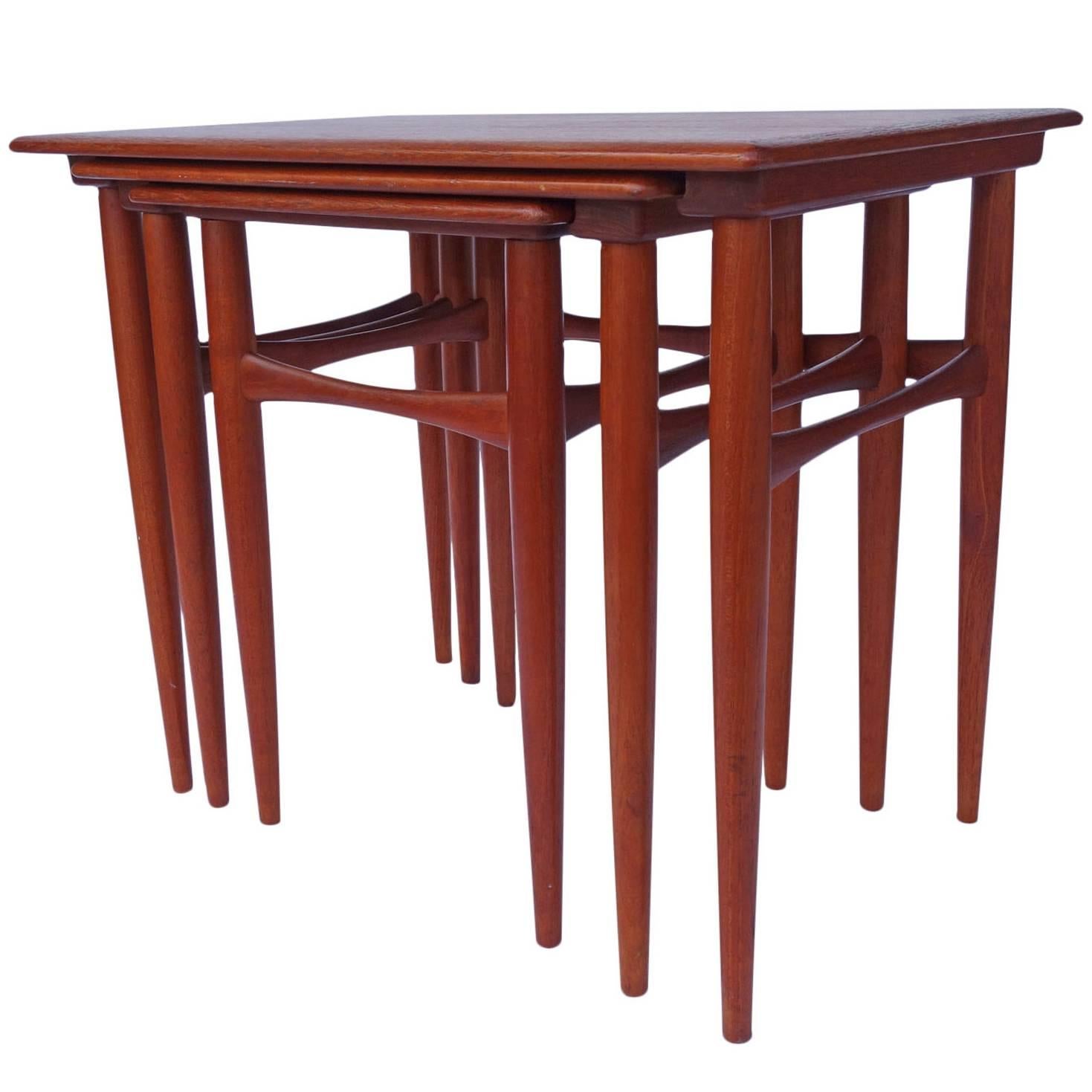 Nesting Tables by Poul Hundevad at 1stDibs