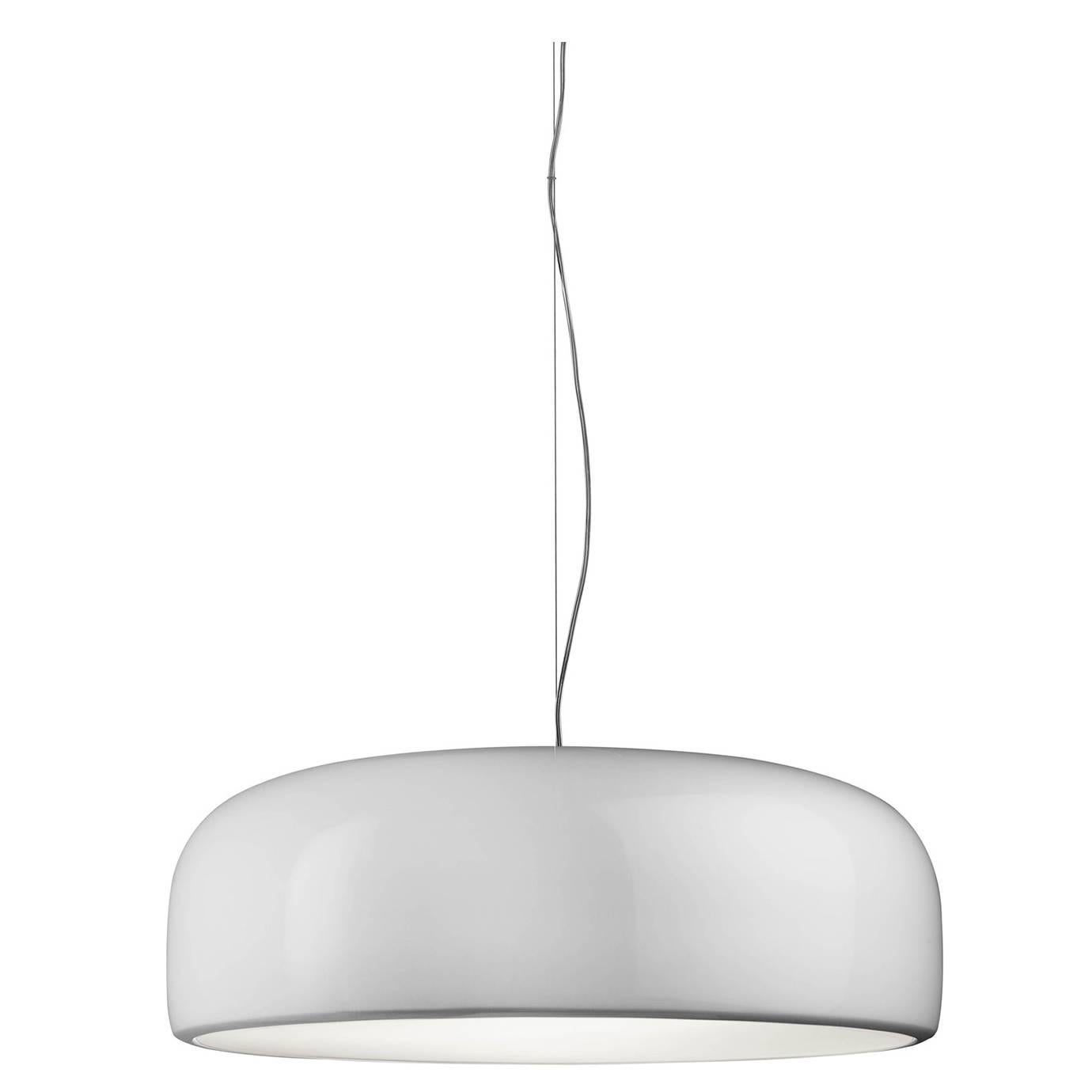 White Smithfield Suspension Lamp by Jasper Morrison for Flos, Italy ...