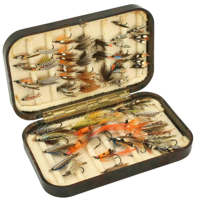 Hardy Neroda Fishing Fly Box at 1stDibs