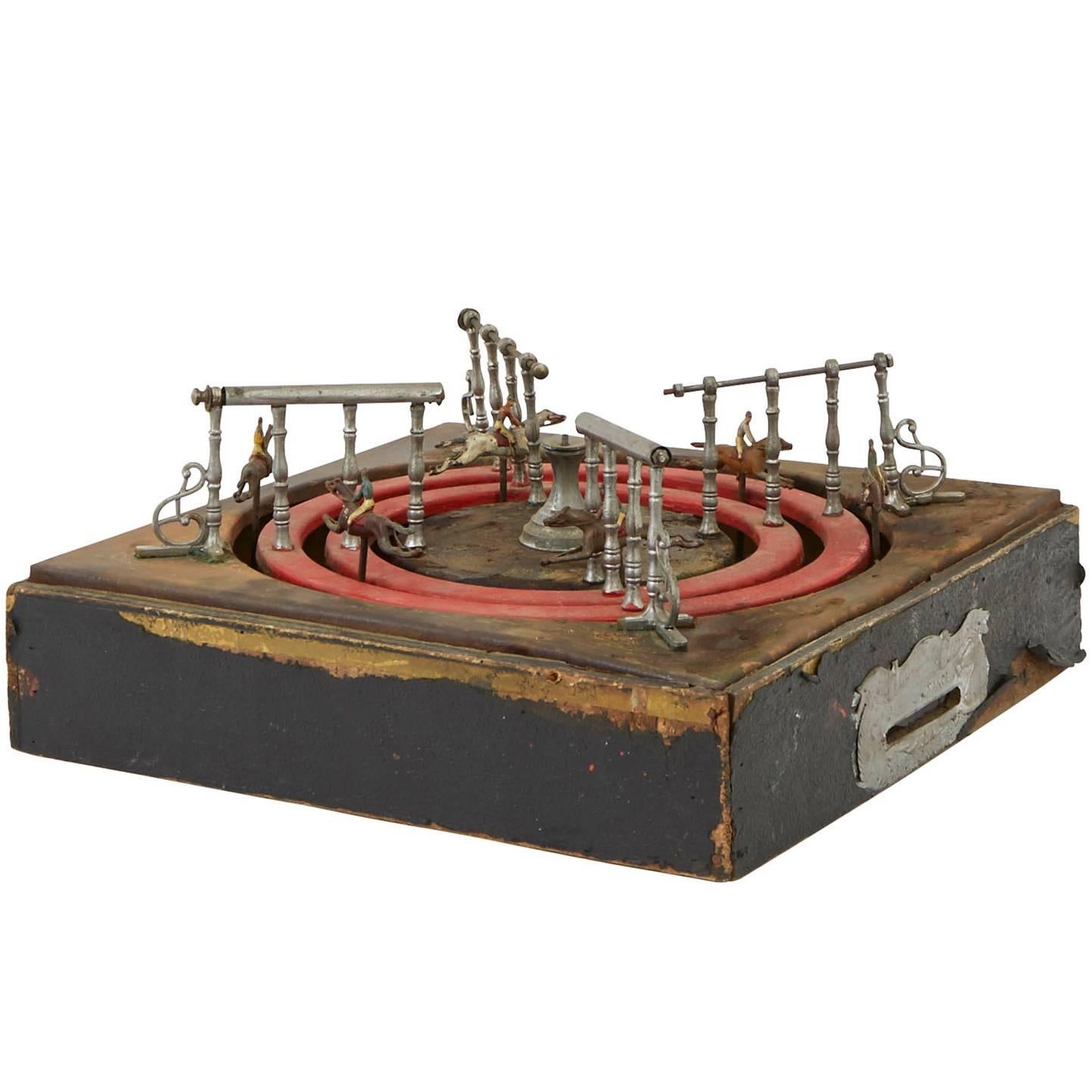 Antique Horse Race Game at 1stDibs | antique horse racing game