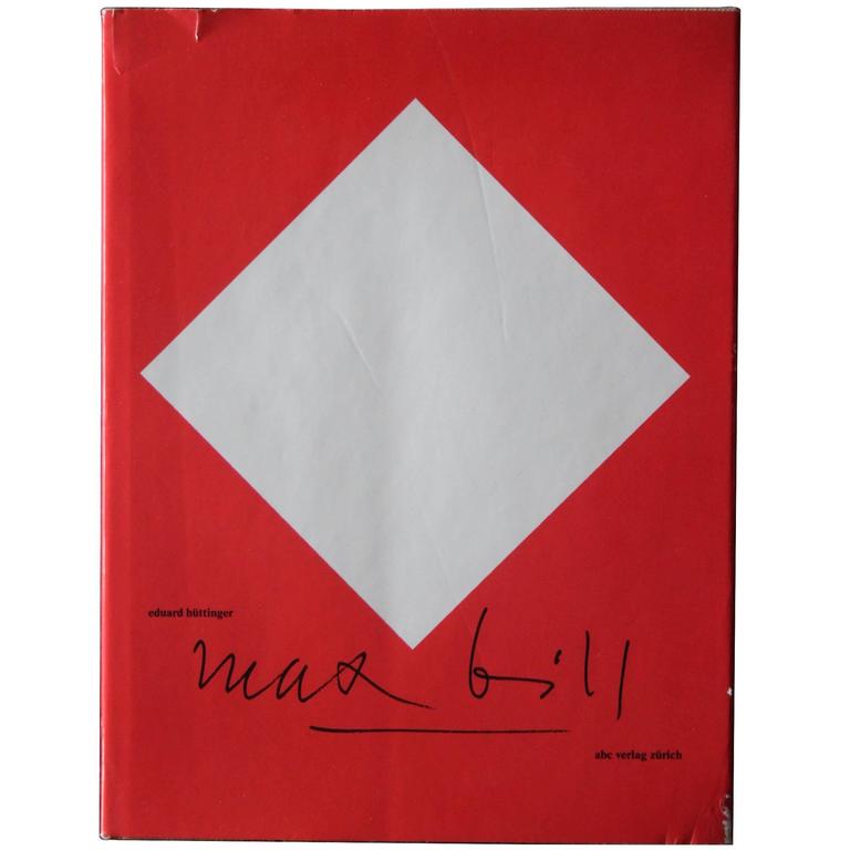 Max Bill Book For Sale at 1stDibs
