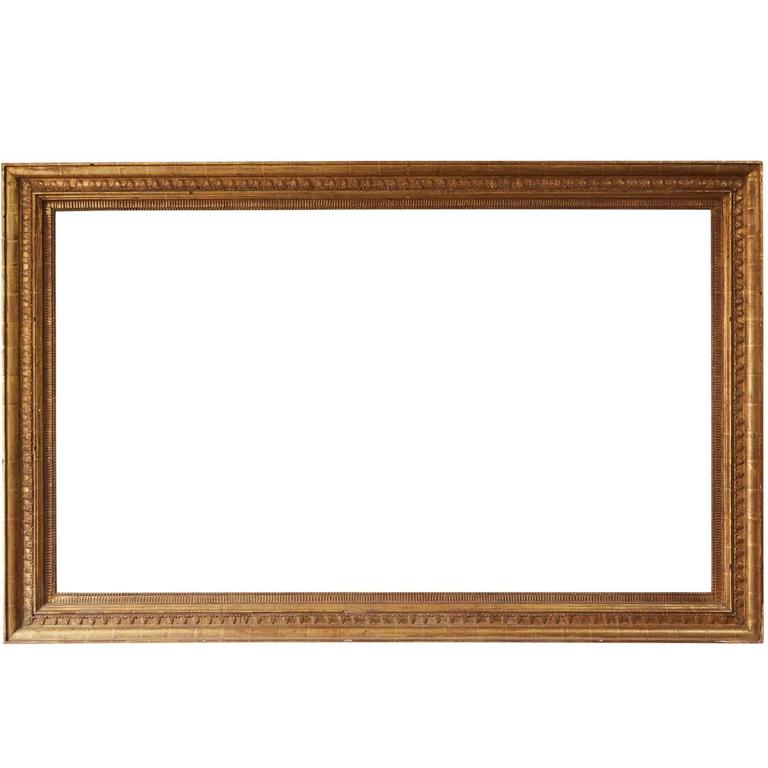 Large Gilded Frame For Sale At 1stdibs