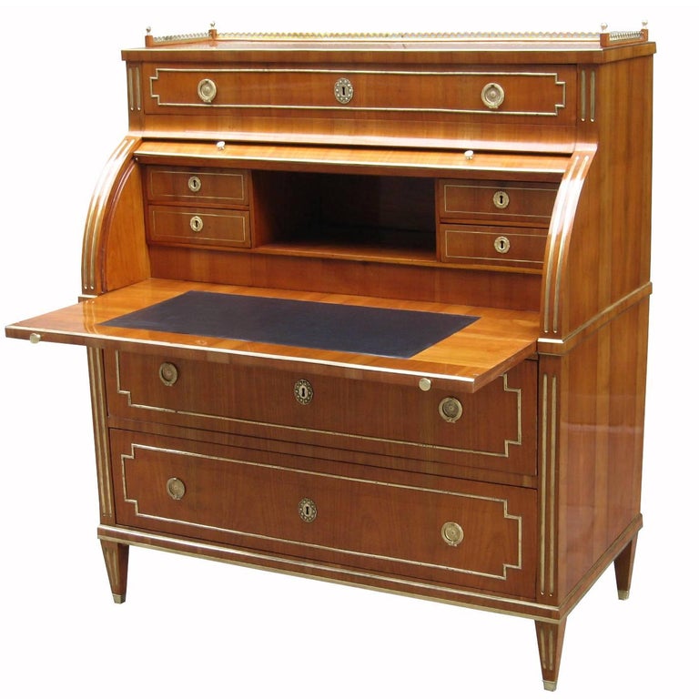 Russian Roll-Top Desk For Sale at 1stDibs