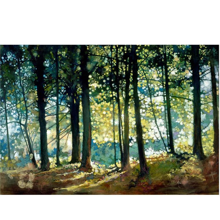 Original Landscape Artist Print by Kevin Conklin "Billy Jean's Glasses ...