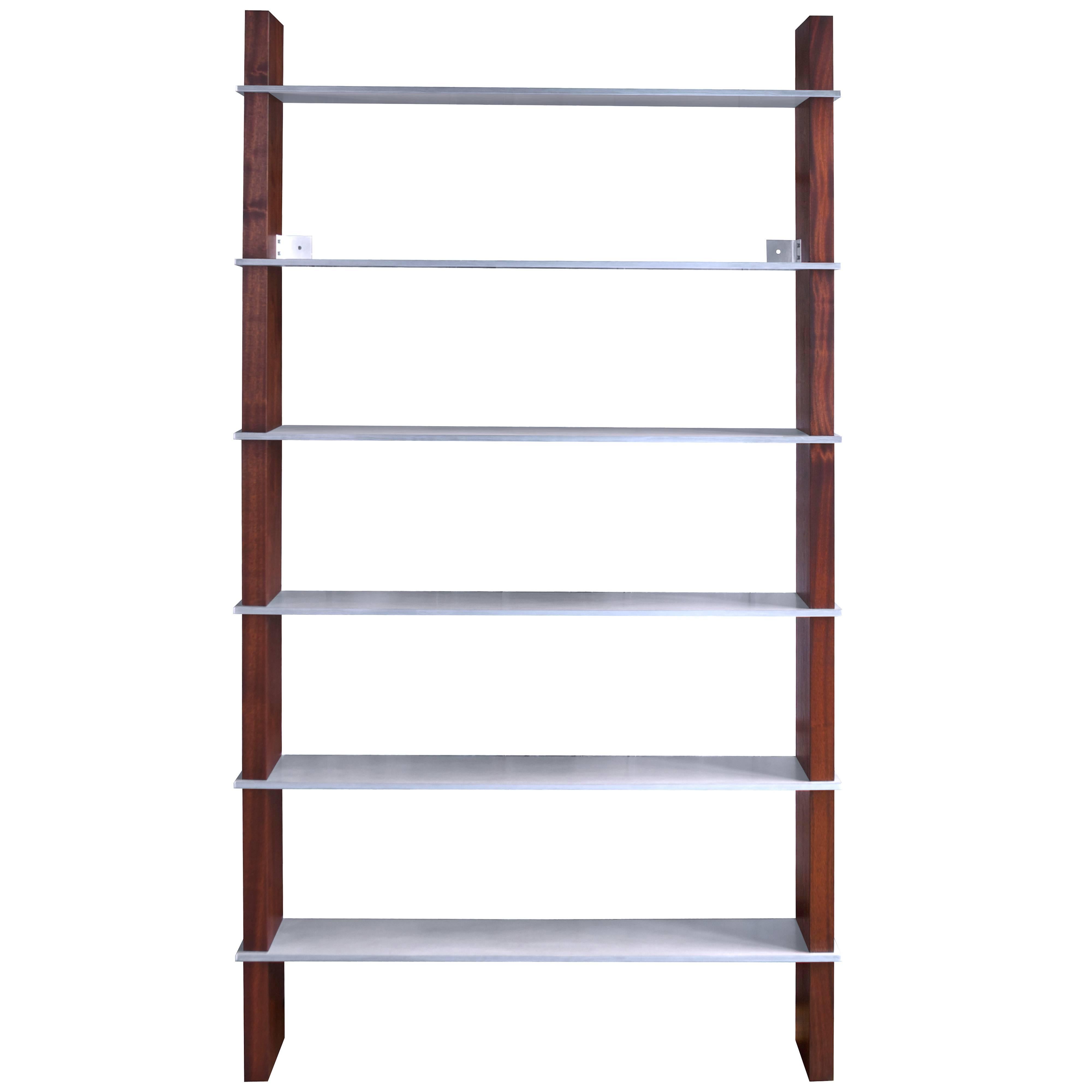 Modern Bookcase in Pvc Foam and Extruded Aluminum, X.me 4x4 #02 For ...