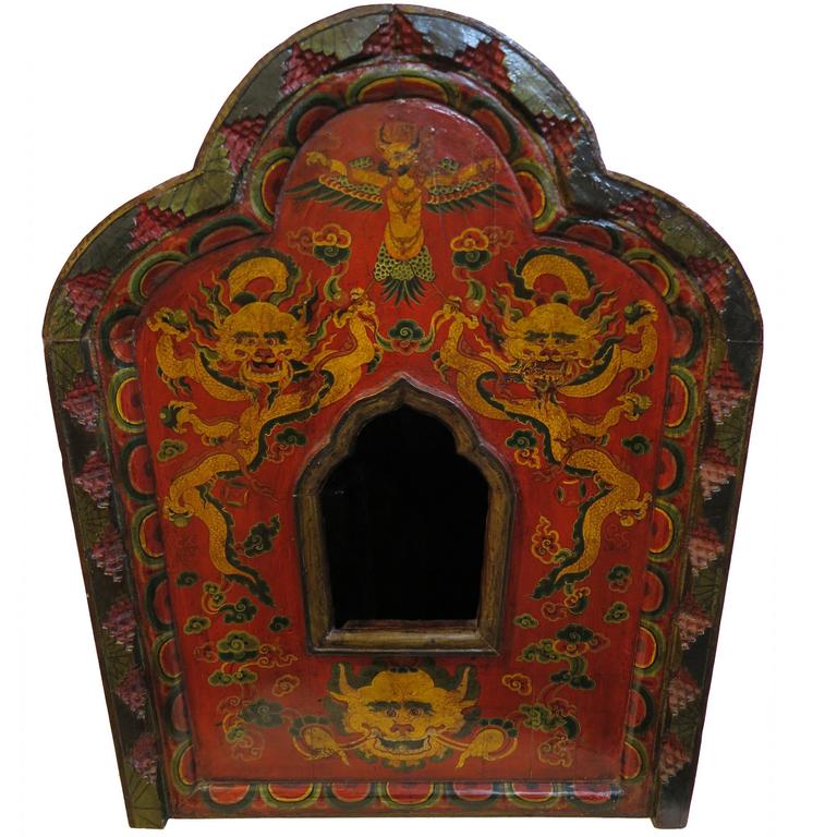 Tibetan Buddha Box For Sale at 1stdibs