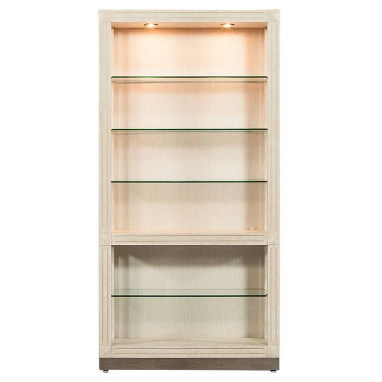 Jack Fhillips Reed Bookcase at 1stDibs