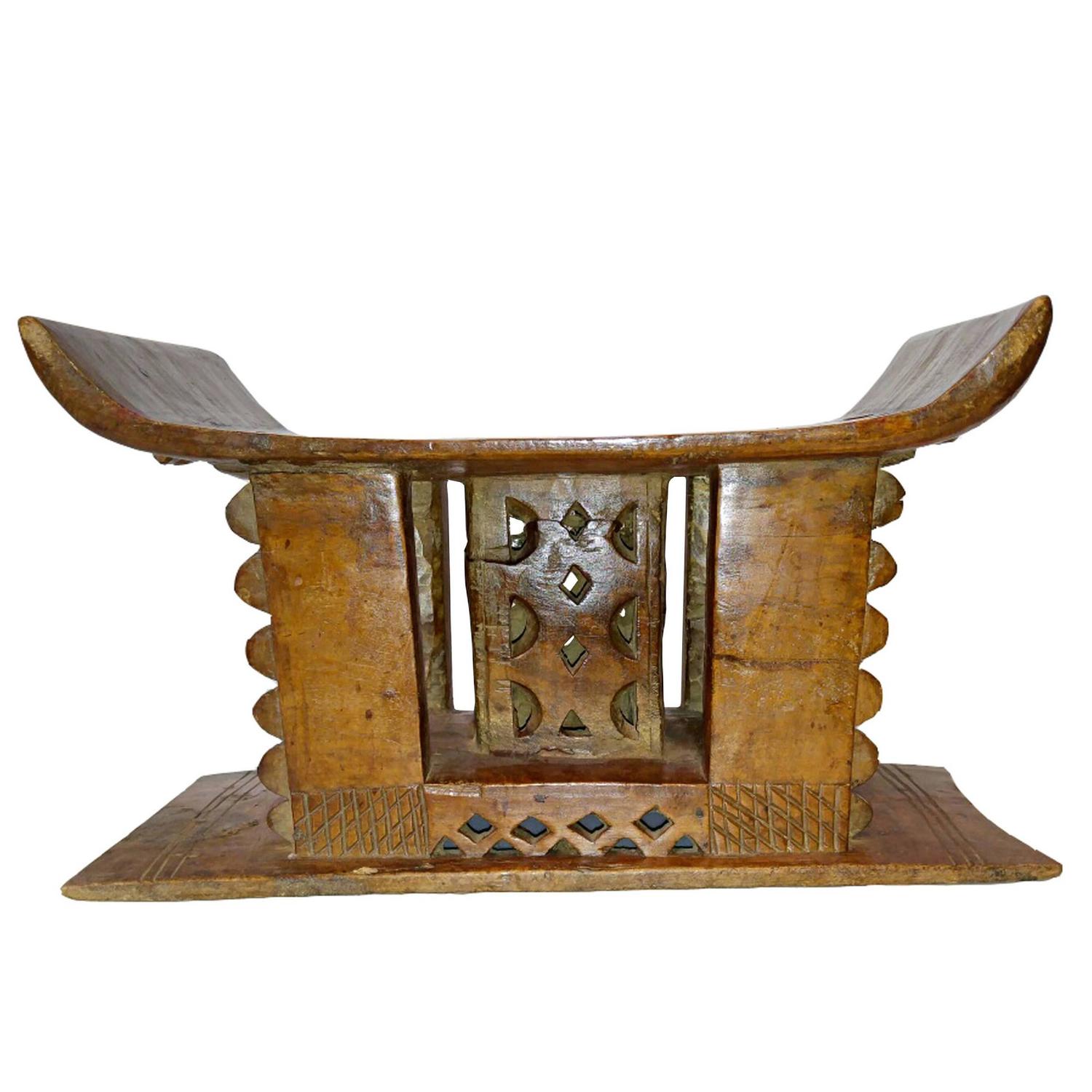 Ashanti Stool or End Table from Ghana For Sale at 1stdibs