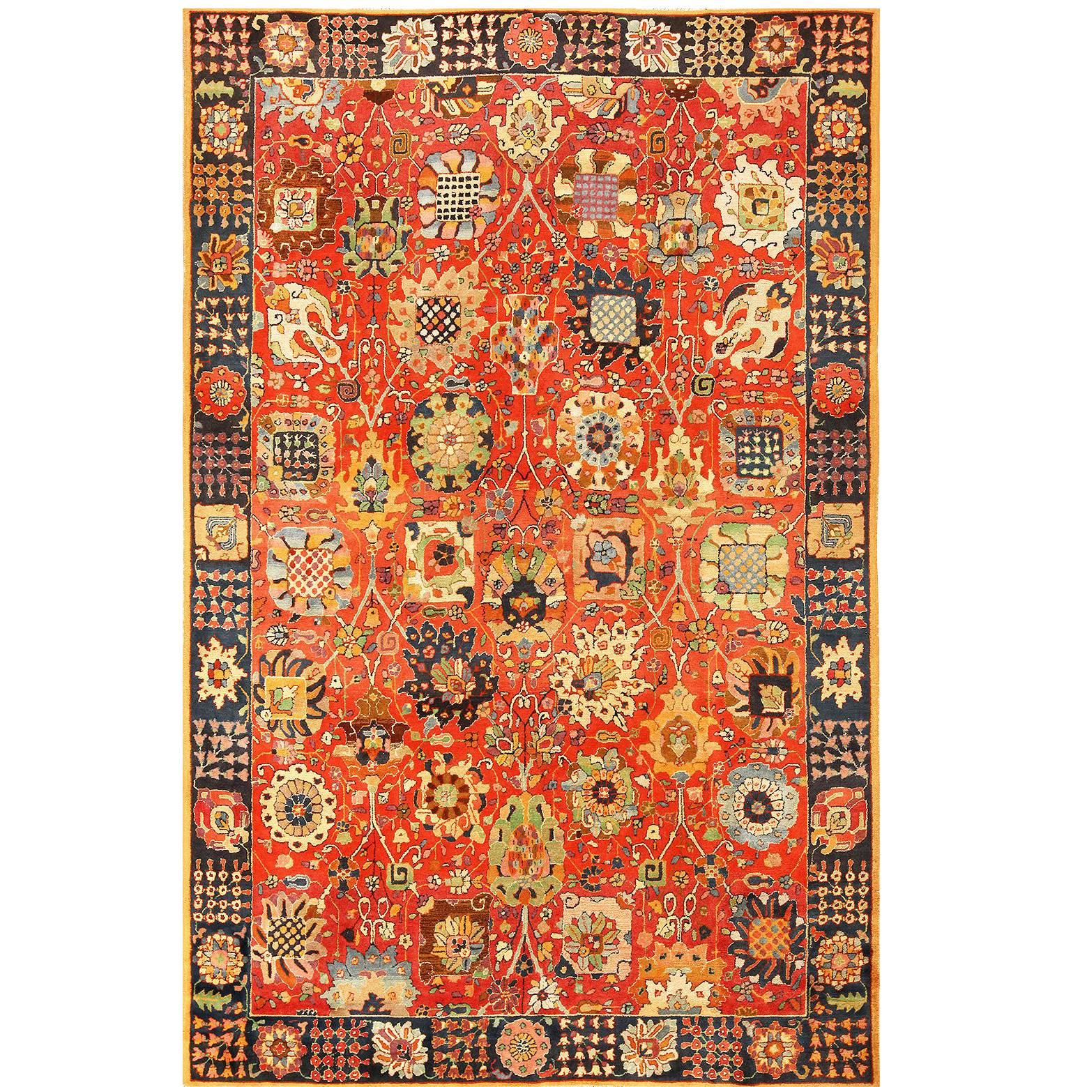 Tabriz Design Vintage Tetex Rug at 1stDibs | tetex carpet