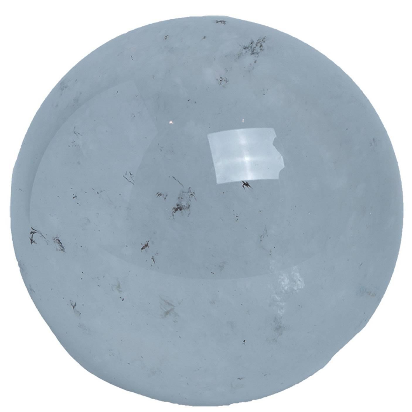 Rock Crystal Sphere For Sale at 1stDibs